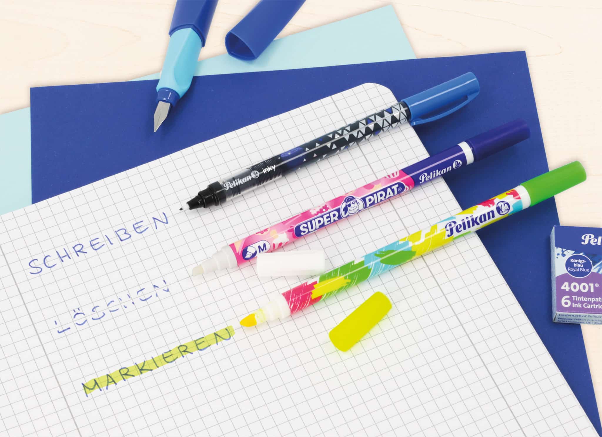 Ink Eradicator Super Pirat - Display With 50 Pieces B - Pelikan Shop ...